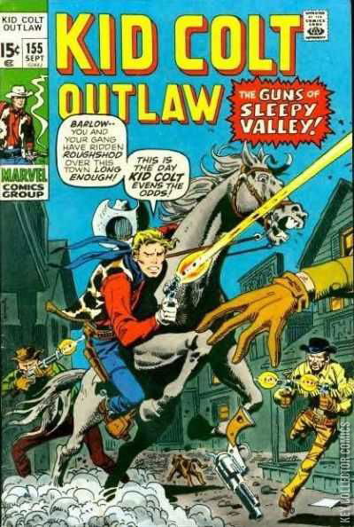 Kid Colt Outlaw #155 Published September 1971 | Key Col