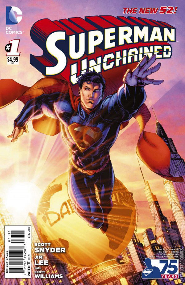Superman Unchained #1 Variant Published June 2013 | Ke
