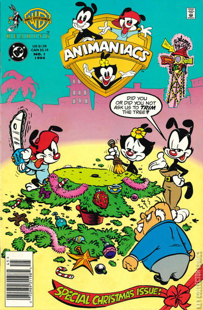 Animaniacs: A Christmas Special #1 Newsstand Published Dece