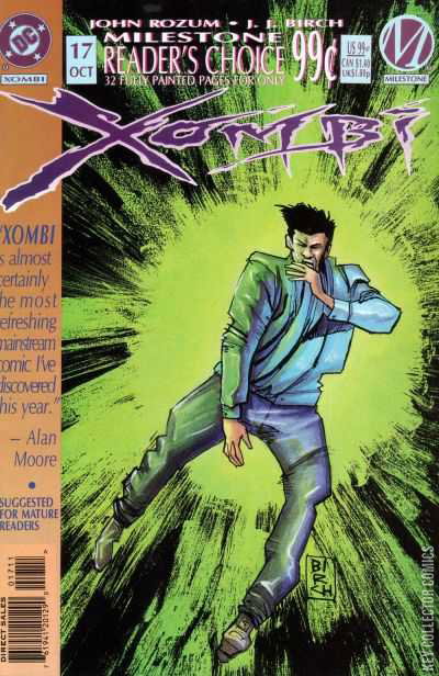 Xombi #17 Published October 1995 | Key Collector Comics