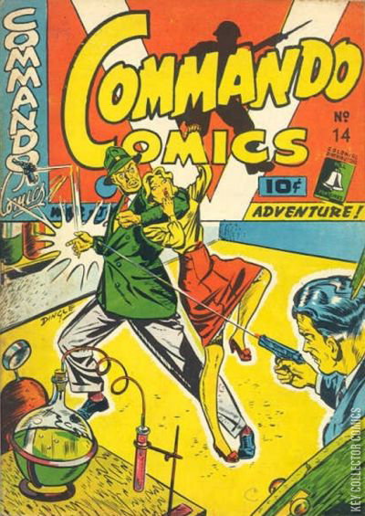 Commando Comics #14 Published November 1944 | Key Coll