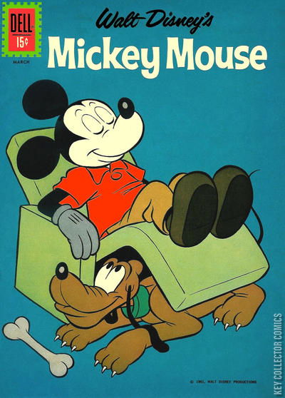 Walt Disney's Mickey Mouse #82 Published March 1962 | K