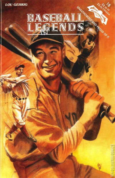 Baseball Legends Comics #18 Published January 1992 | Ke