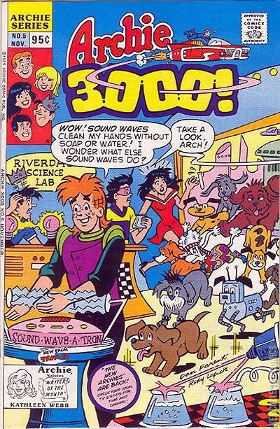 Archie 3000 #5 Published November 1989 | Key Collector