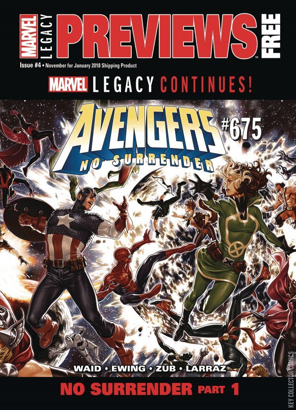 Marvel Previews #4 Published October 2017 | Key Collect