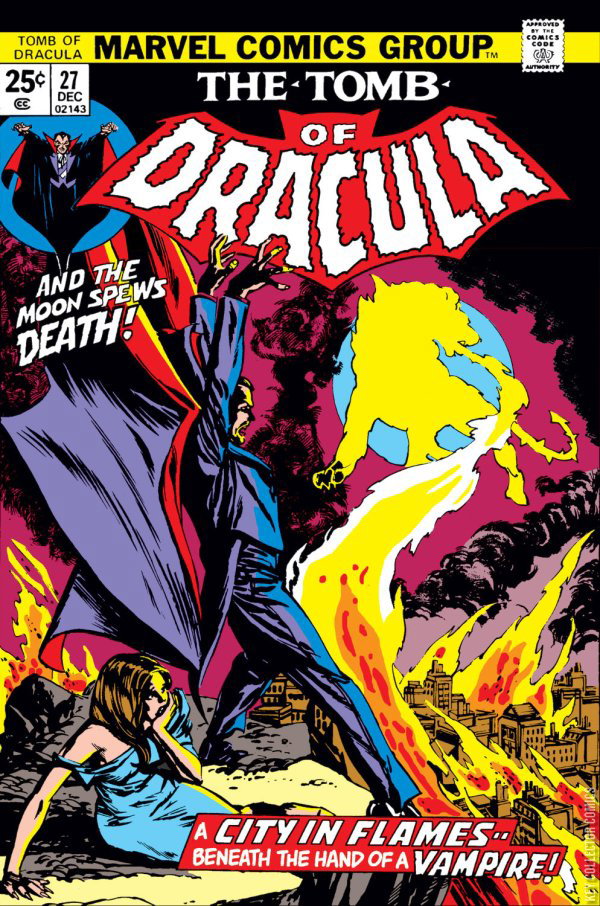 Tomb of Dracula #27 Published September 1974 | Key Coll