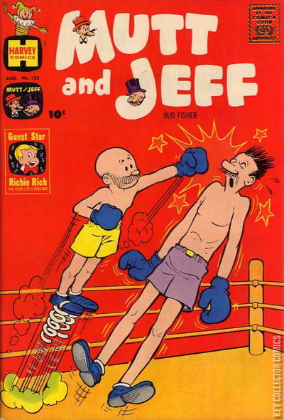 Mutt & Jeff #125 Published August 1961 | Key Collector