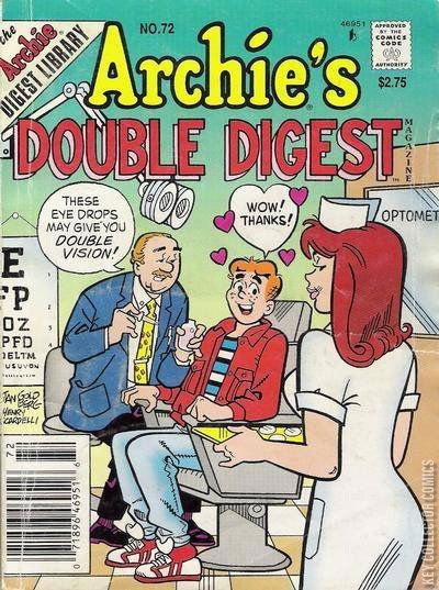 Archie Double Digest #72 Published June 1994 | Key Coll