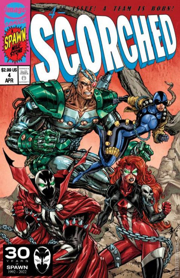 Spawn: Scorched #4 Variant Published April 2022 | Key