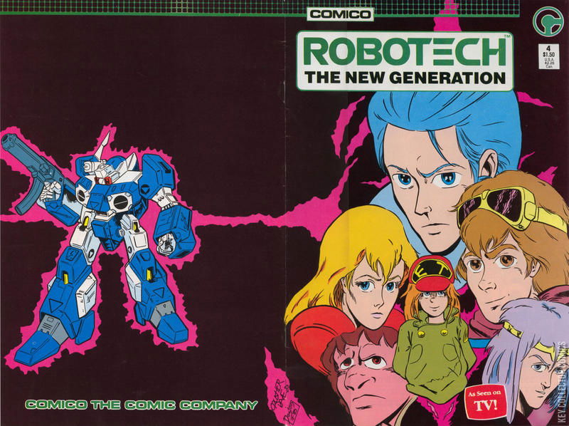 Robotech: The New Generation #4 Published December 1985