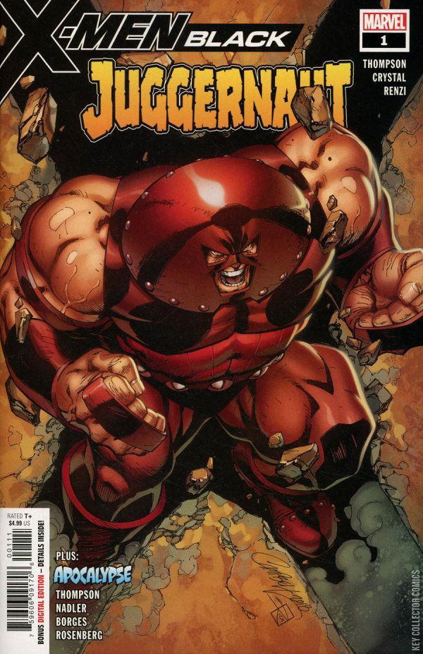 X-Men Black: Juggernaut by Marvel | Key Collector Comics
