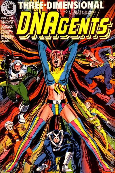 Three-Dimensional DNAgents by Eclipse | Key Collector Comics