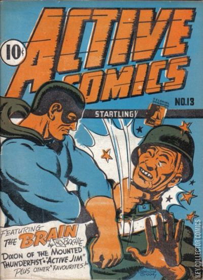 Active Comics #13 Published September 1943 | Key Collec