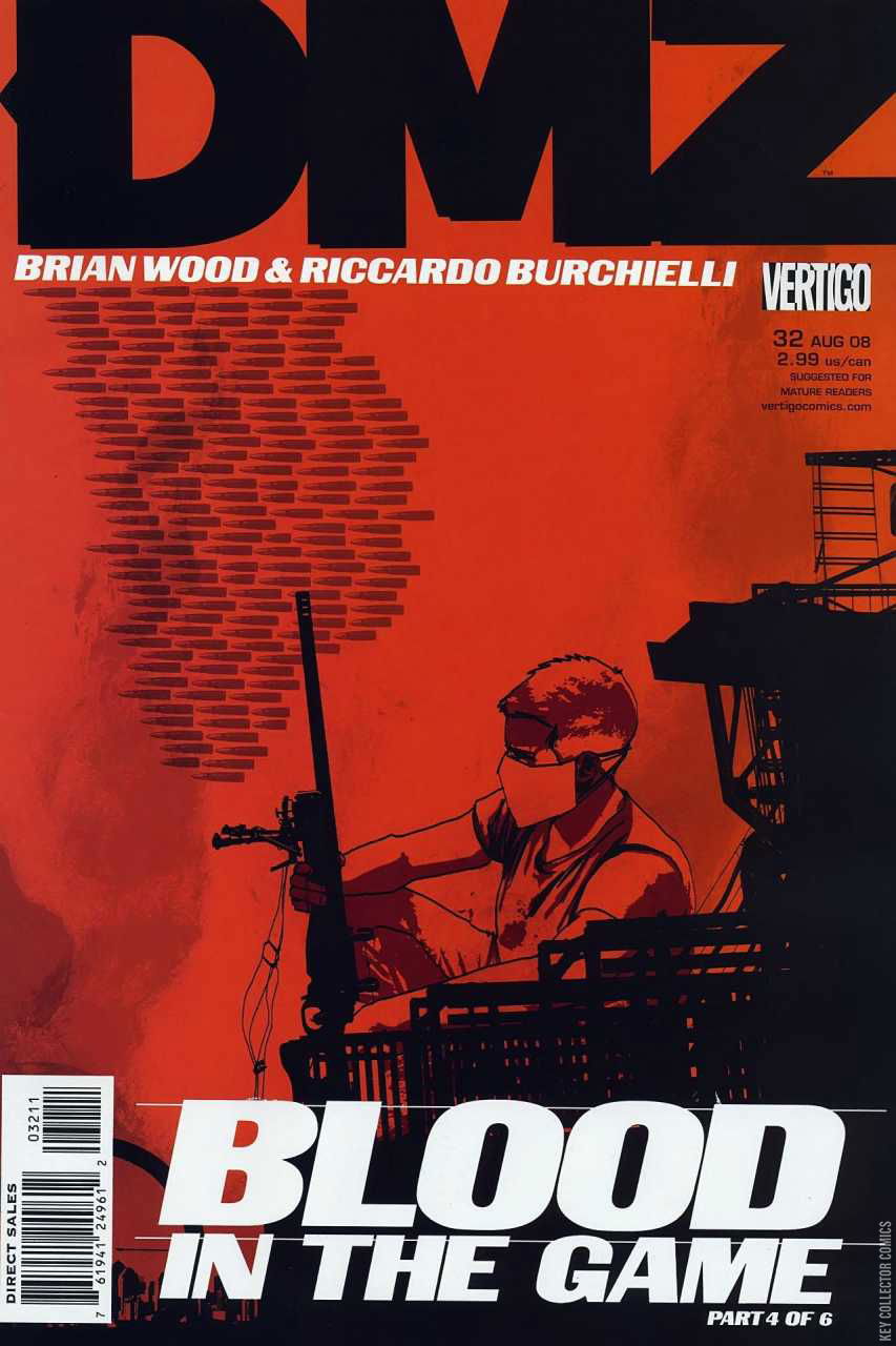 DMZ #32 Published June 2008 | Key Collector Comics