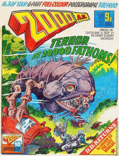 2000 AD #28 Published September 1977 | Key Collector Comics