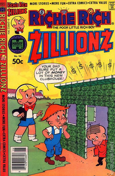 Richie Rich Zillionz #26 Published May 1981 | Key Colle