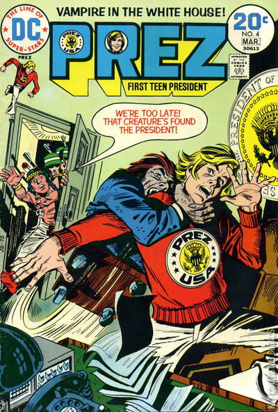 Prez #4 Published March 1974 | Key Collector Comics