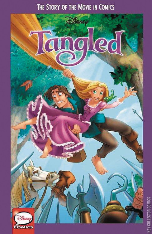 Disney Tangled Story of Movie In Comics Ya by Joe Books | Key Collector ...