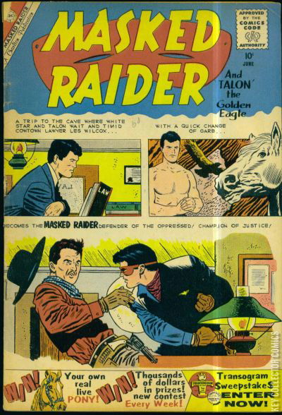 Masked Raider #24 Published June 1960 | Key Collector Comics
