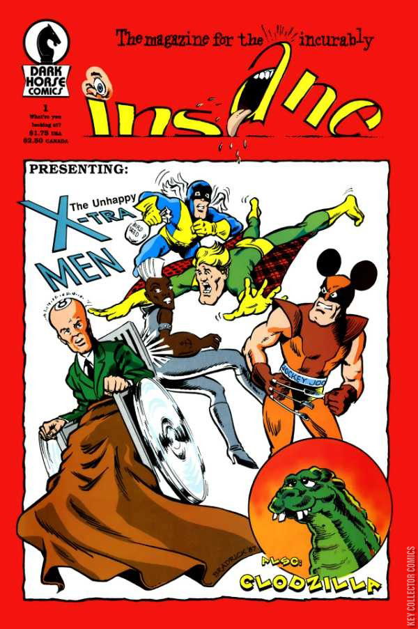 Insane #1 Published February 1988 | Key Collector Comics