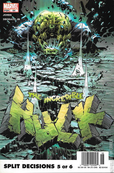 Incredible Hulk #64 Newsstand Published February 2004