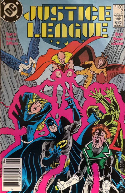 Justice League #2 Canadian Published June 1987 | Key C