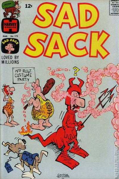 Sad Sack Comics #175 Published December 1969 | Key Coll