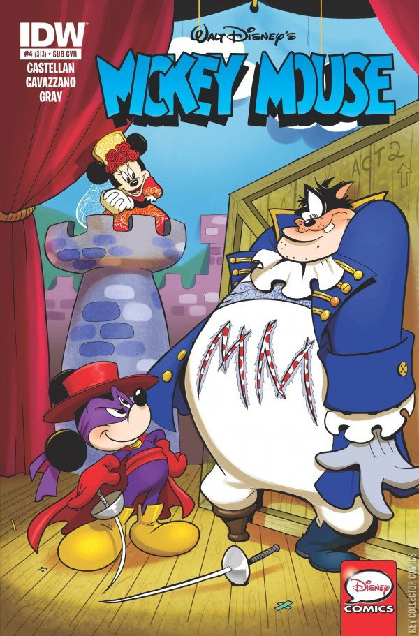 Mickey Mouse #4 Variant Published September 2015 | Key