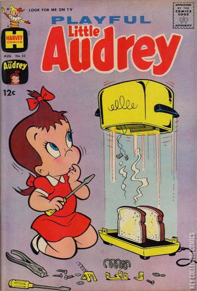 Playful Little Audrey #53 Published August 1964 | Key C