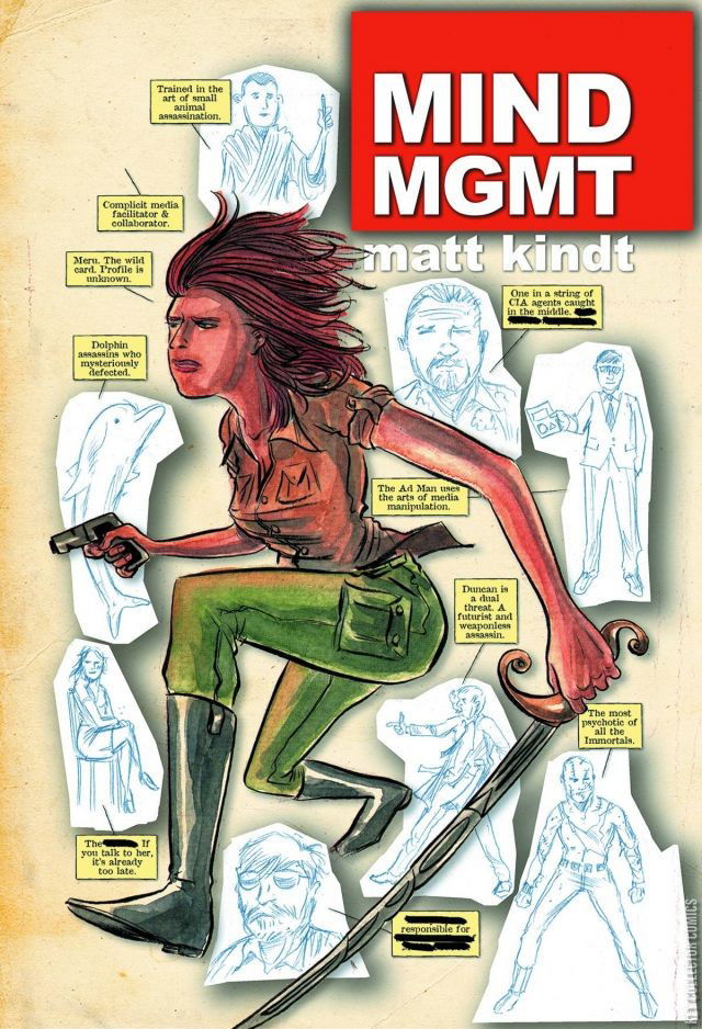 Mind MGMT #1 Variant Published April 2013 | Key Collec