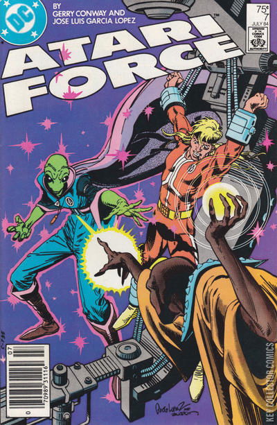 Atari Force #7 Newsstand Published July 1984 | Key Col