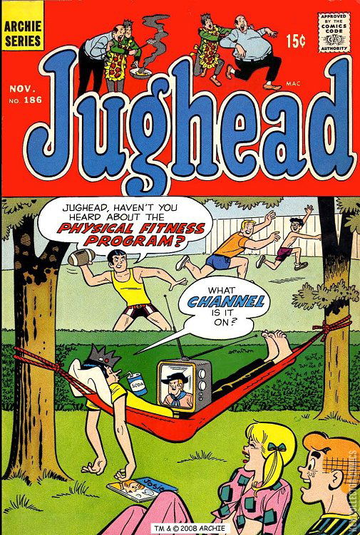 Archie's Pal Jughead #186 Published November 1970 | Key