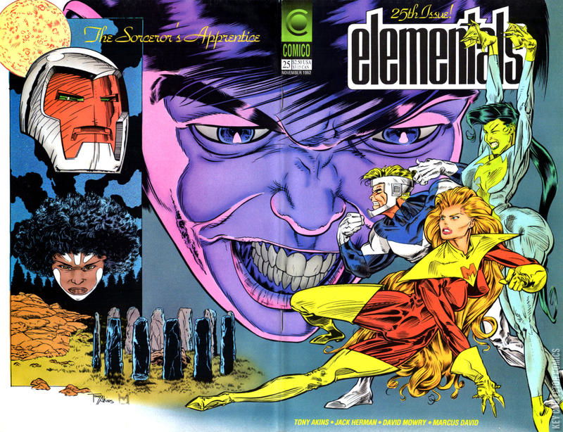 Elementals #25 Published April 1993 | Key Collector Comics