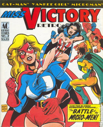 Miss Victory Retro Comics by AC | Key Collector Comics
