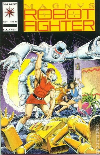 Magnus Robot Fighter #18 Published November 1992 | Key