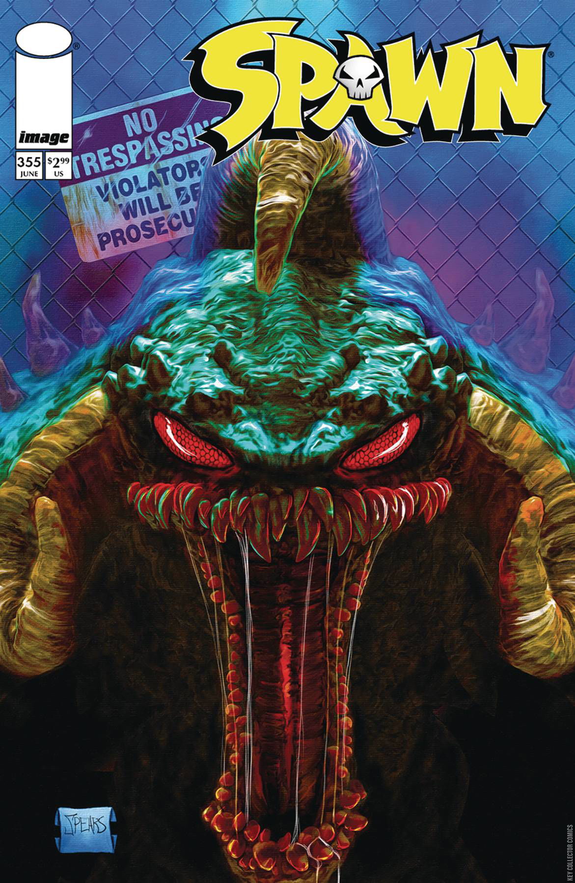 Spawn #355 Variant Published July 2024 | Key Collector