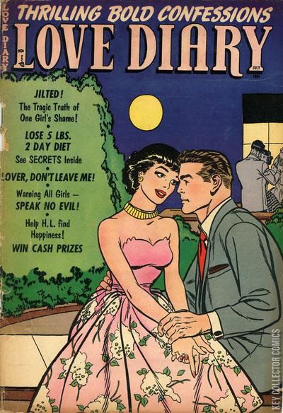 Love Diary #45 Published July 1954 | Key Collector Comics