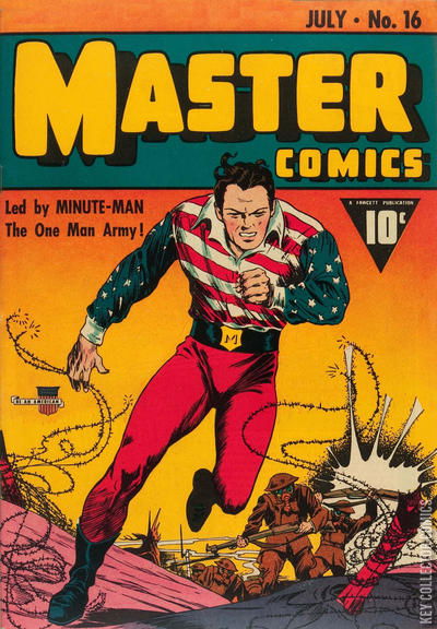 Master Comics #16 Published June 1941 | Key Collector Comics