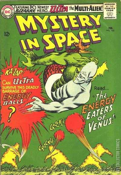 Mystery In Space #105 Published February 1966 | Key Col