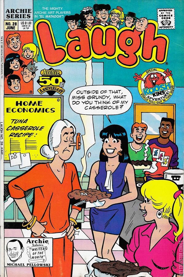 Laugh Comics #28 Published June 1991 | Key Collector Comics