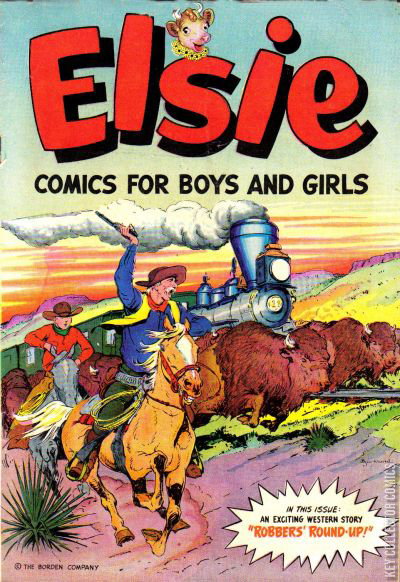 Elsie the Cow Comics for Boys & Girls Published January