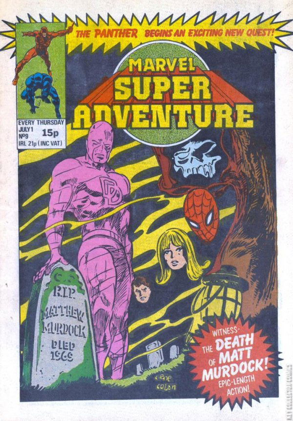 Marvel Super Adventure #9 Published July 1981 | Key Col
