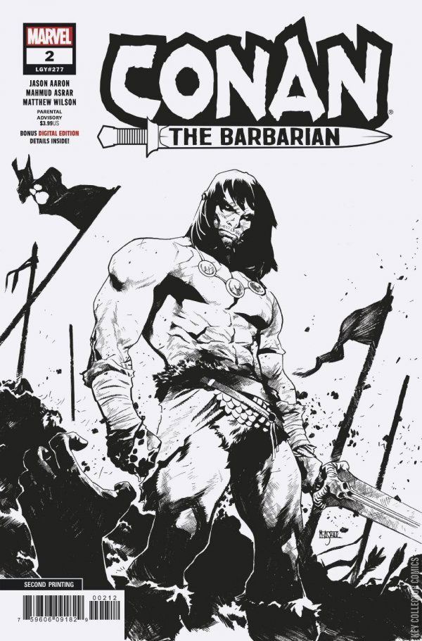 Conan the Barbarian #2 2nd Print Published February 20