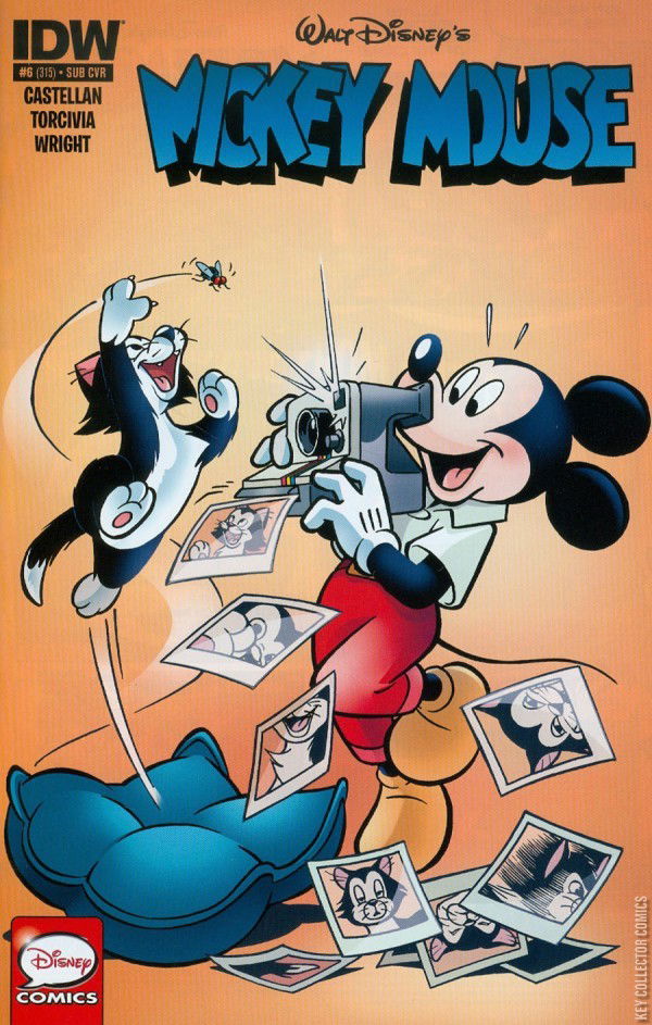 Mickey Mouse #6 Variant Published November 2015 | Key