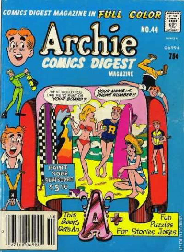 Archie Comics Digest #44 Published October 1980 | Key C
