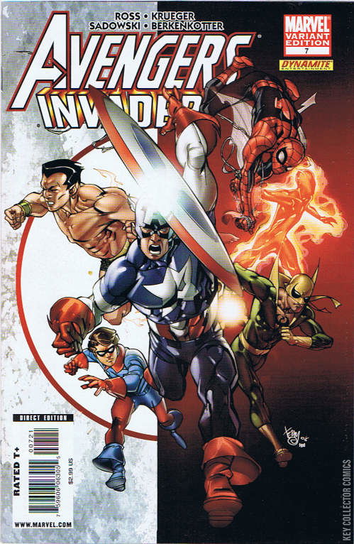 Avengers / Invaders #7 Variant Published December 2008