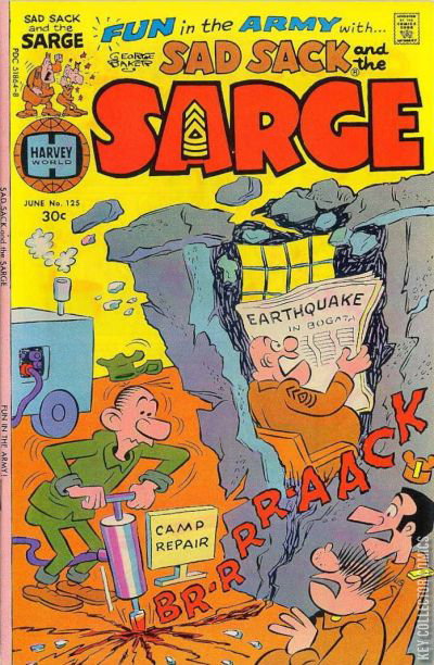 Sad Sack & the Sarge #125 Published July 1977 | Key Col