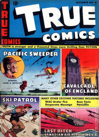 True Comics #41 Published December 1944 | Key Collector
