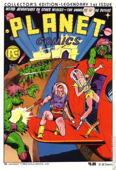 Planet Comics by Pacific Comics | Key Collector Comics