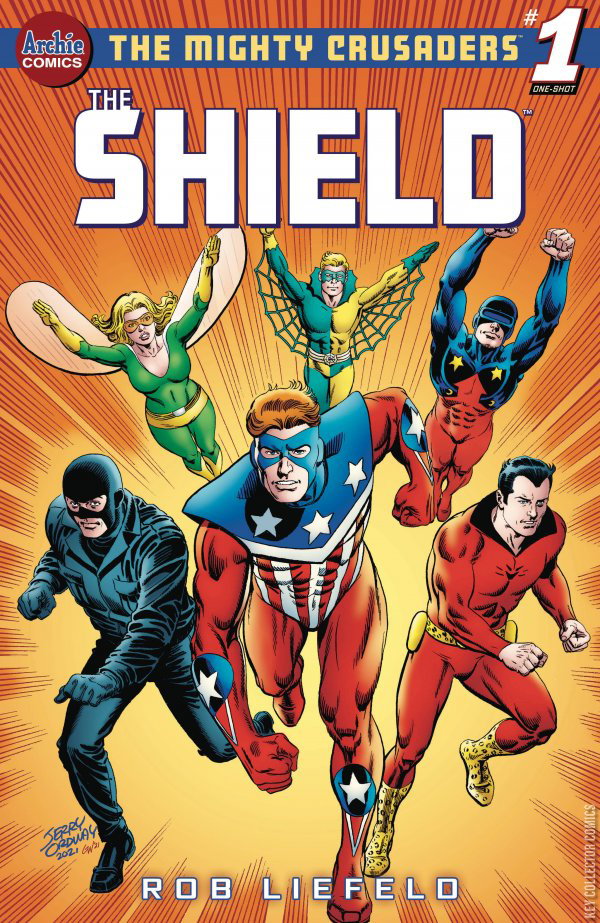 The Mighty Crusaders: The Shield #1 Variant Published June